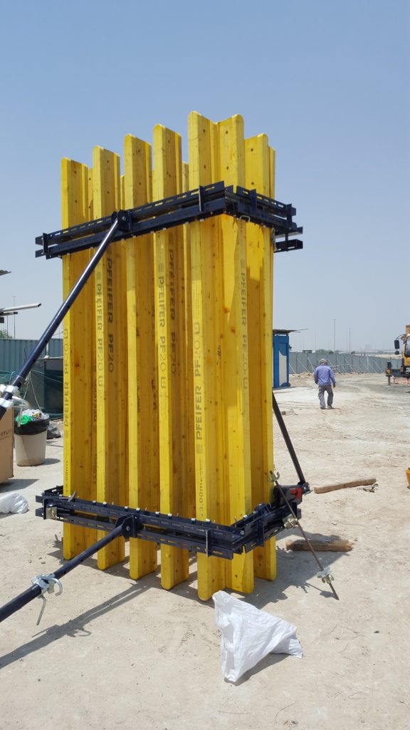 Column Shuttering - Tradex Scaffolding